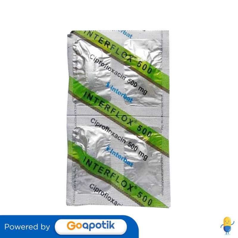 Jual INTERFLOX 500 MG STRIP 4 KAPLET di Seller Apotek Cellina 2 - Betro ...