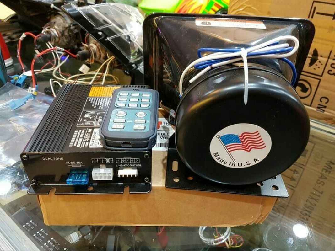 Promo Klakson Sirine Toa Usa 200wat Signal Diskon 23% Di Seller Cemara ...