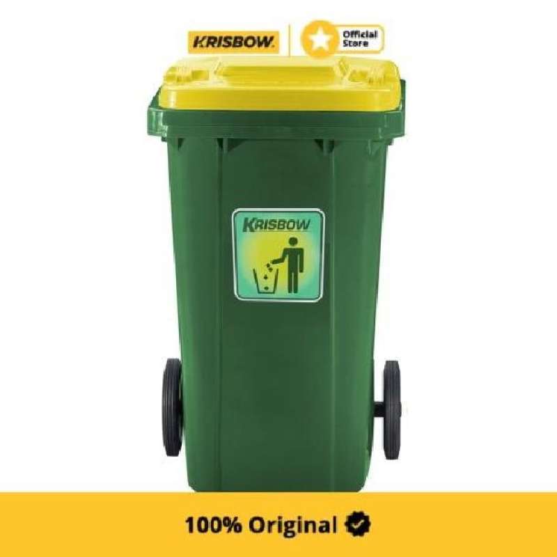 Jual Tempat Sampah 240 Liter Krisbow Original Murah - Harga Diskon April 2024 | Blibli.com