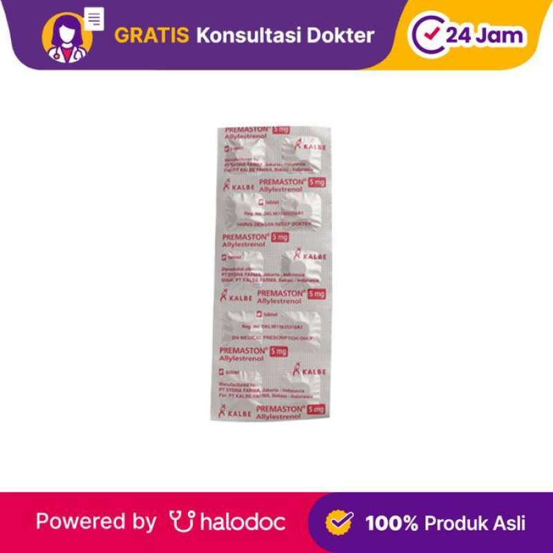 Jual Premaston 5 mg 10 Tablet - Obat Kontrasepsi & Hormon - Halodoc di ...