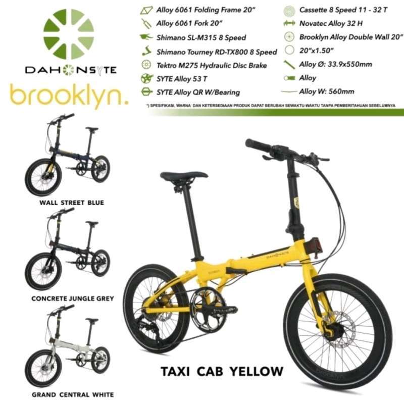 Jual Sepeda Dahon Brooklyn Original Terbaru - Harga Promo Murah Mei ...