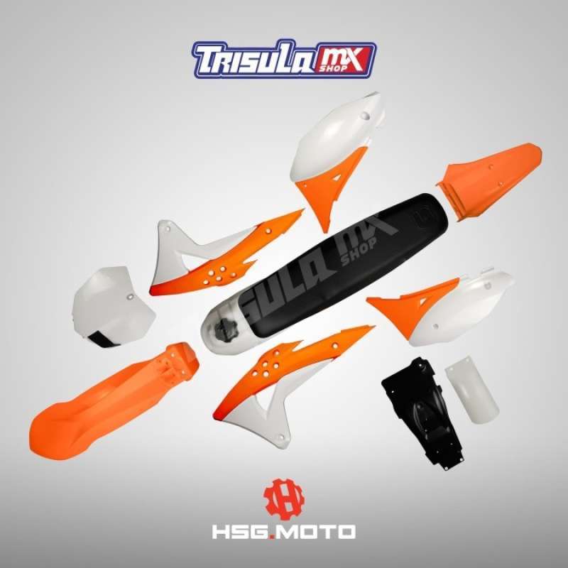 Jual Body Set Gordon Klx 150 - Orange Putih Di Seller Bhayangkara ...