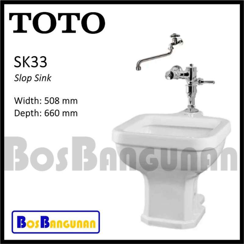 Jual Slop Sink Toto Sk 33 / Spoel Hoek / Hospital Sink Toto Sk33 - Sk33 ...