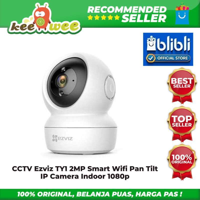 Jual CCTV Ezviz TY1 2MP Smart Wifi Pan Tilt IP Camera Indoor 1080p di ...