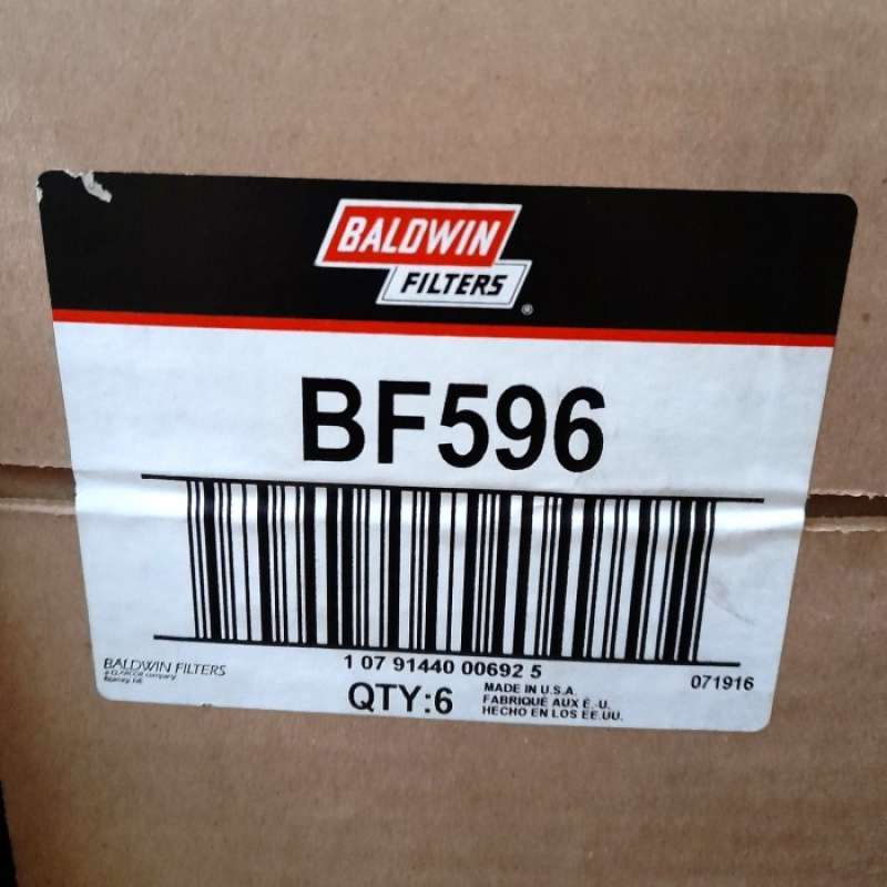 Promo Bf596 Baldwin Fuel Filter Bf7764 P550202 Ff202 Wk12111 Ff5959 ...