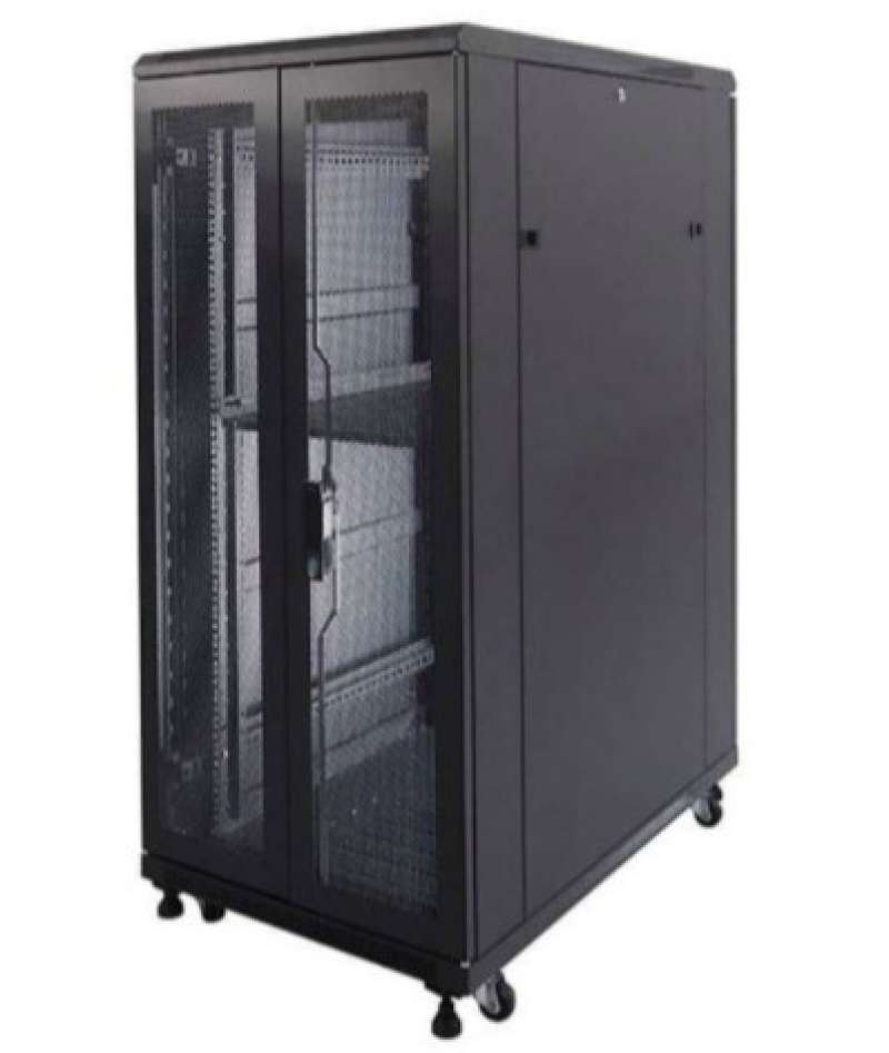 Promo INDORACK IR6042G RACK SERVER 42U GLASS DOOR 600MM 19 STANDING ...