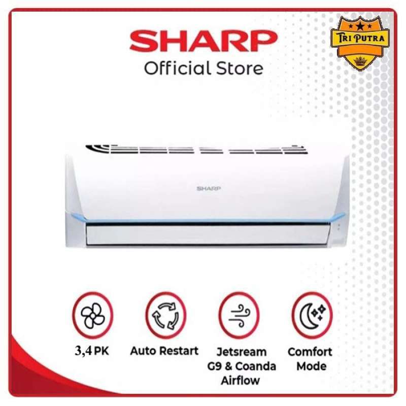 Promo AC Sharp AH-A 07 SAY 3/4 PK / 7SAY R32 Standar Thailand Eco ...