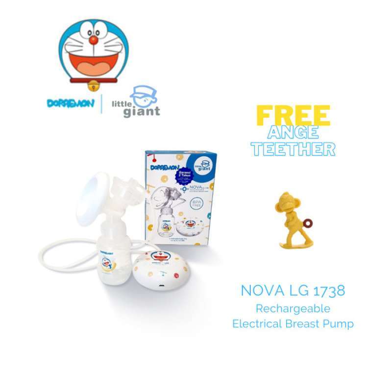 Promo Little Giant Doraemon Nova Rechargeable Electrical Breast Pump ...