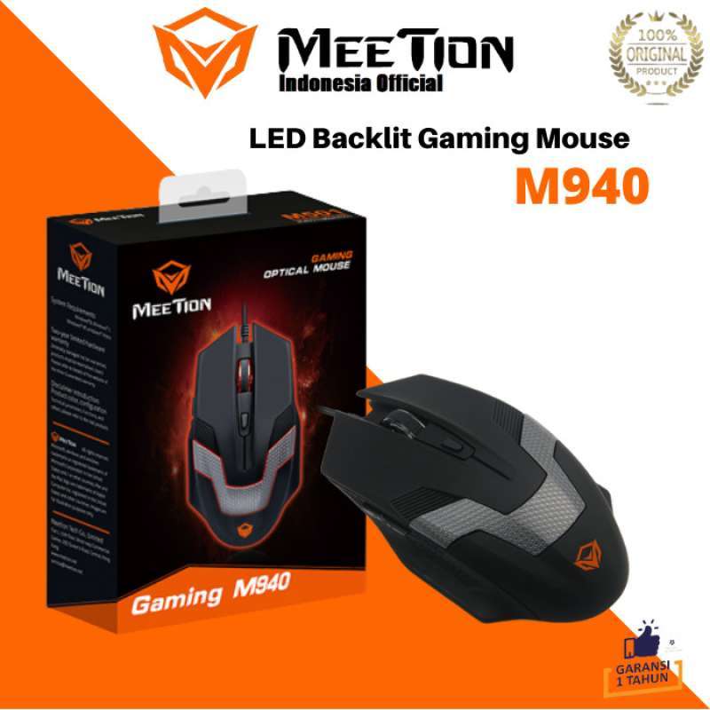Jual Meetion Led Backlit Gaming Mouse Mt M940 Di Seller Hunter Shop ...
