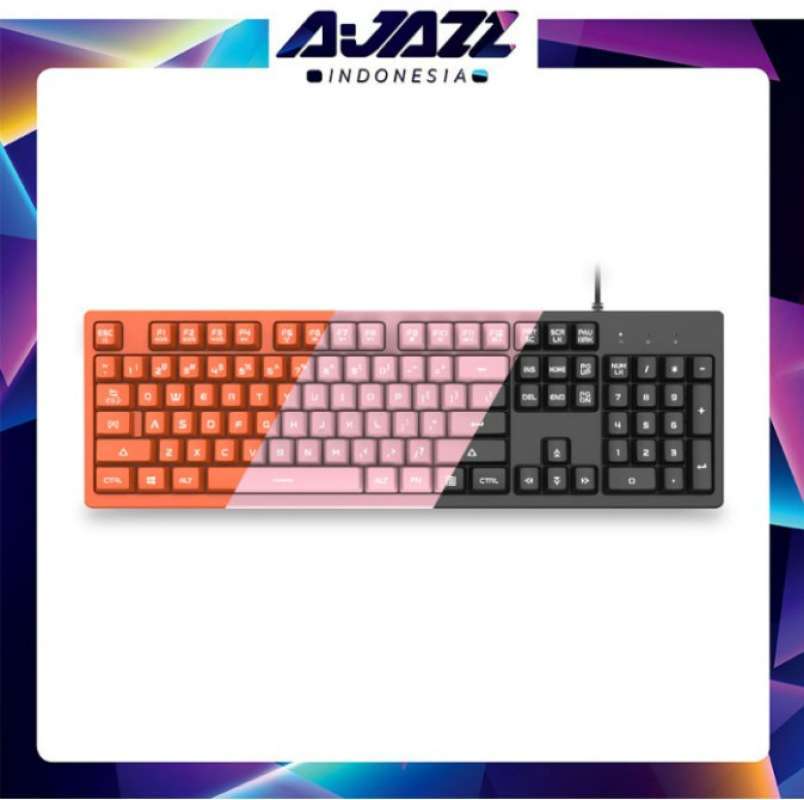 Jual Ajazz Dou Yu Keyboard Gaming Dks100 Office Keyboard Di Seller ...