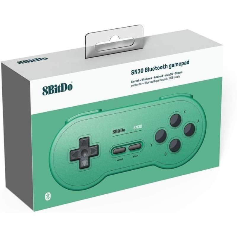 Promo 8BITDO SN30 BLUETOOTH GAMEPAD(GREEN EDITION)(SWITCH/PC/ANDROID/PI) Diskon 23% di Seller ...