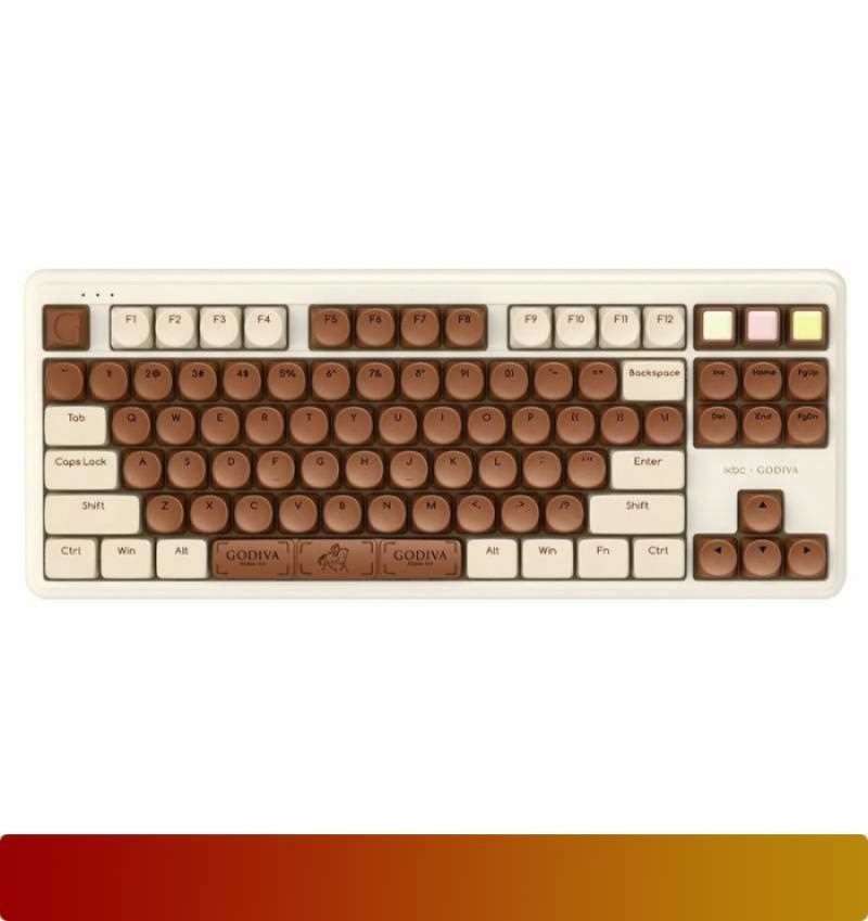 Promo Keyboard iKBC X GODIVA Chocolate - Wireless Mechanical Gaming ...