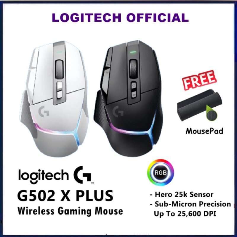 Promo Logitech G502 X Plus Wireless Gaming Mouse G502X G 502 X RGB ...
