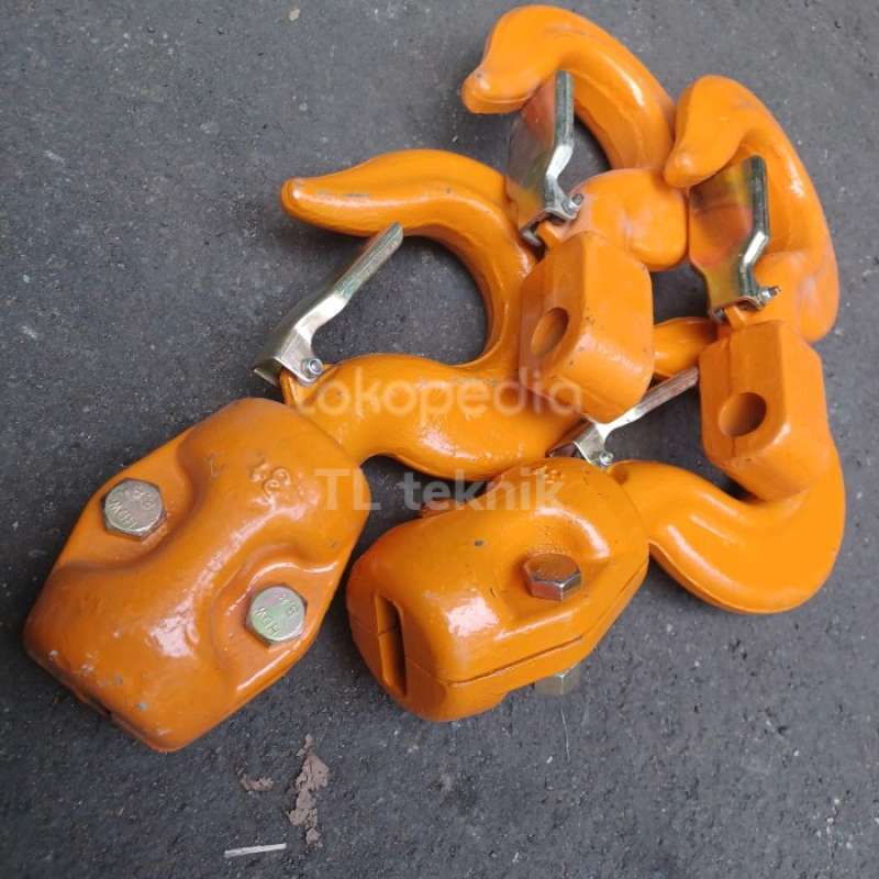 Promo Hook rantai 1 ton hook atas bawah 1 ton hook chain hoist Diskon ...