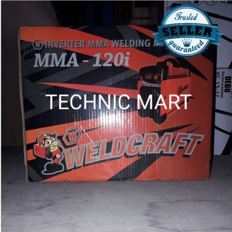 Jual Weldcraft Mma120i/ Mesin Las Mma 120 I Inverter Welding Machine Di ...