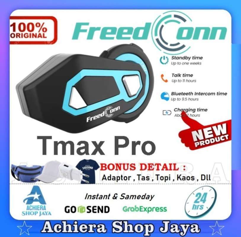 Promo Freedconn Tmax Pro Bluetooth Helm Intercom 6Raider Freedcon Tmax ...