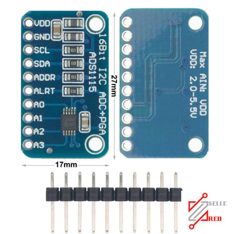 Promo Ads1115 Ultra-Compact 16-Bit Precision Analog-To-Digital ...