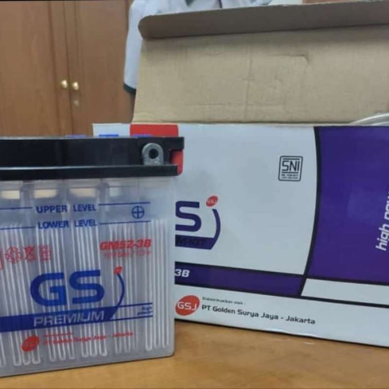 Promo Aki Accu Basah Gm5Z-3B Gs Premium Kit 12V Supra Grand Mio Vega Jupiter Diskon 23% di ...