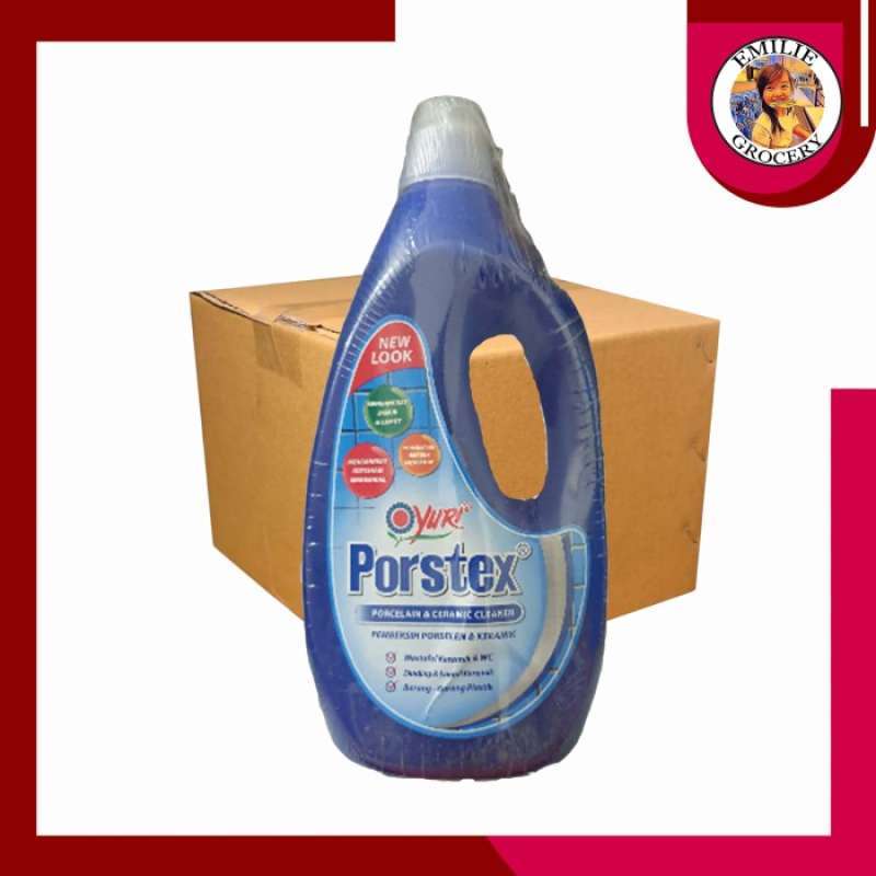 Promo Dus Karton Yuri Porstex 1000ml 1000 Ml 1 Liter Pembersih Kamar ...