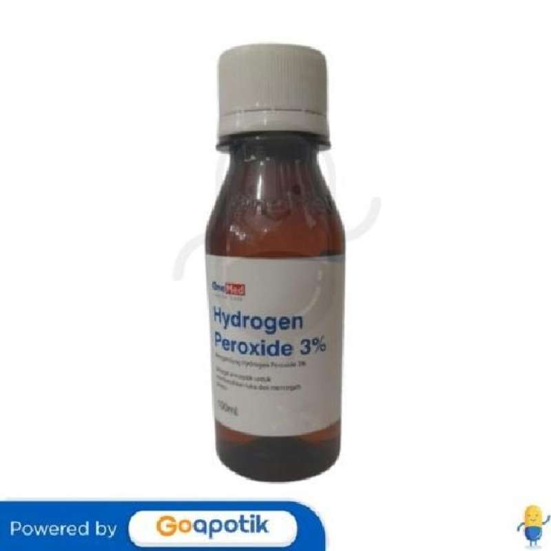 Jual Onemed Hydrogen Peroxide 3% Botol 100 Ml Di Seller Apotek Sugih ...
