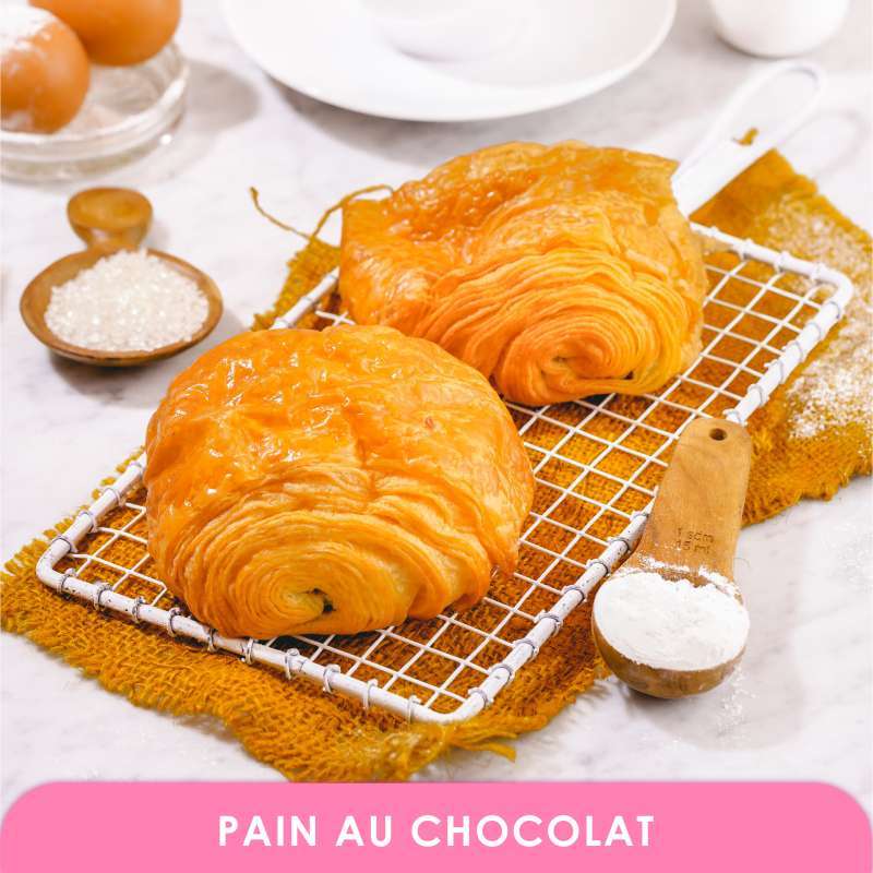 Jual C Bakes – Pain Au Chocolat [roti Perancis Coklat] Pastry Di Seller ...
