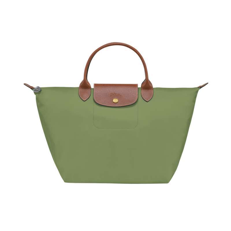 Promo Longchamp Le Pliage Original Medium Top Handle Bag Lawn/Grenadine ...