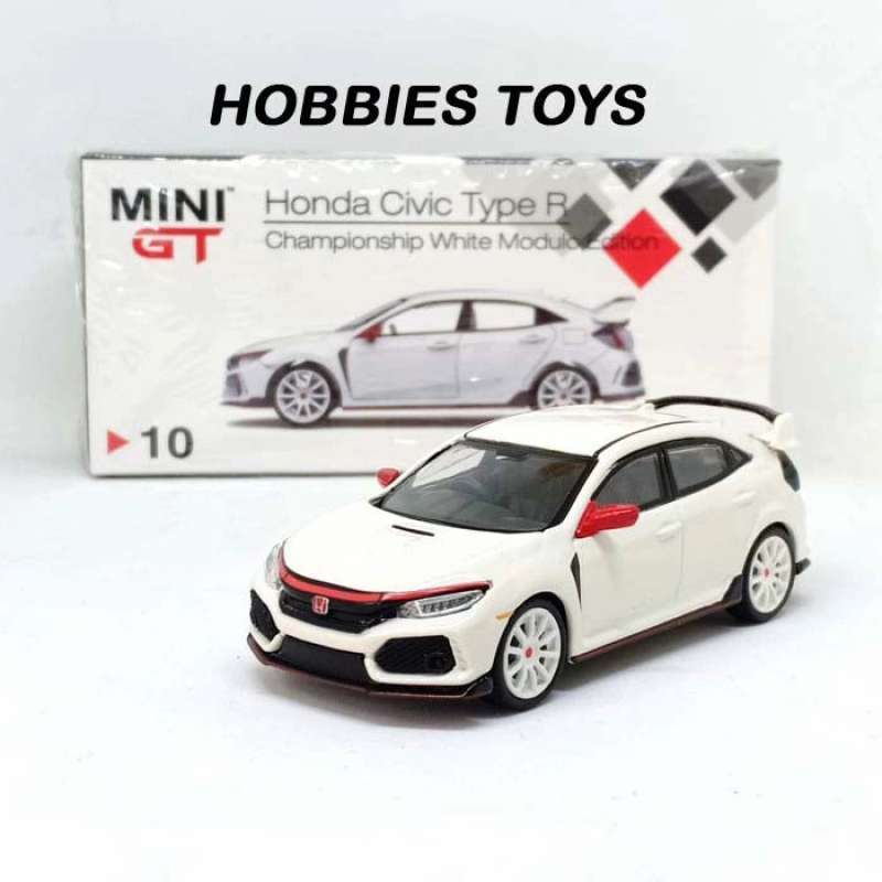 Promo Mini GT 10 Honda Civic Type R (FK8) Championship White Modulo ...