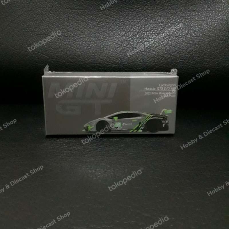 Promo MINI GT LAMBORGHINI HURACAN GT3 EVO - 2022 IMSA ROAD AMERICA ...