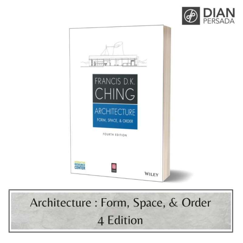 Promo Buku Architecture: Form, Space, and Order 4 Edition 9781118745083 ...