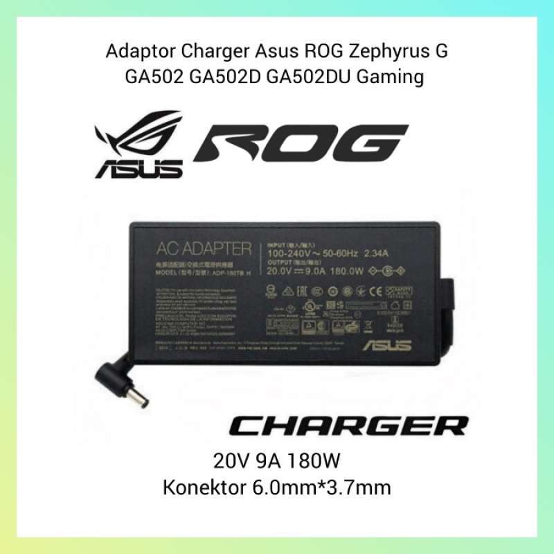Promo Adaptor Charger Asus ROG Zephyrus G GA502 GA502D GA502DU Gaming ...