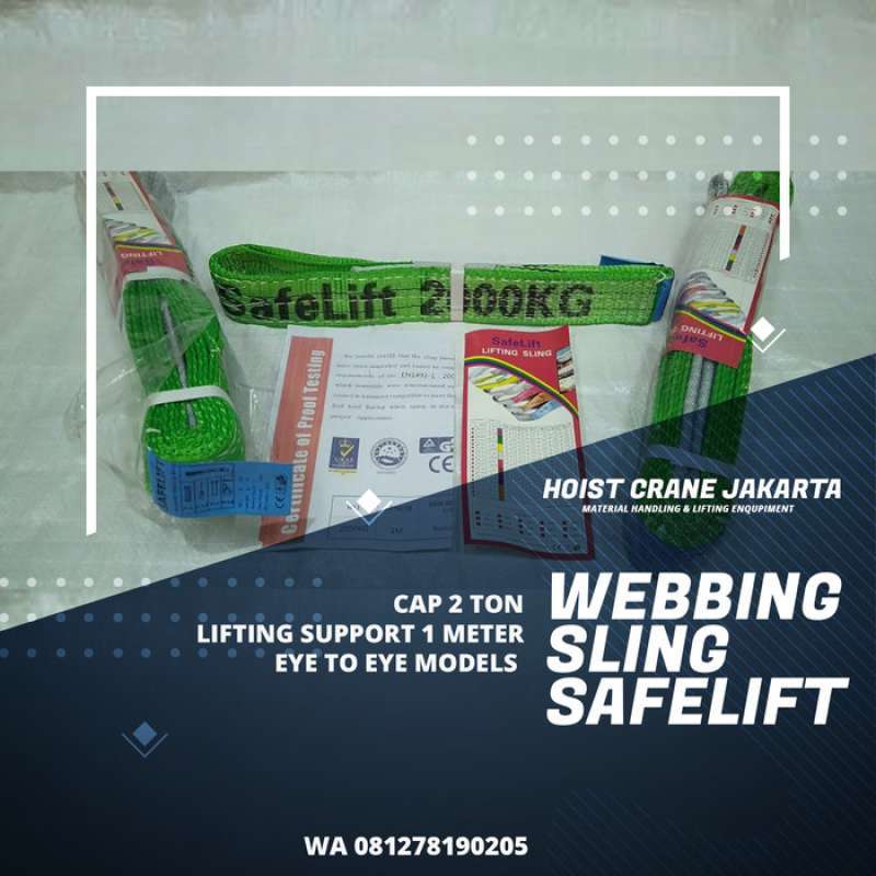 Promo Webbing Sling Cap 2 ton Diskon 23% di Seller Meepo - Tegal Alur ...