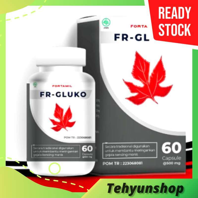 Promo Fr Gluko Kapsul Penurun Gula Darah Bantu Gula Darah Kembali ...
