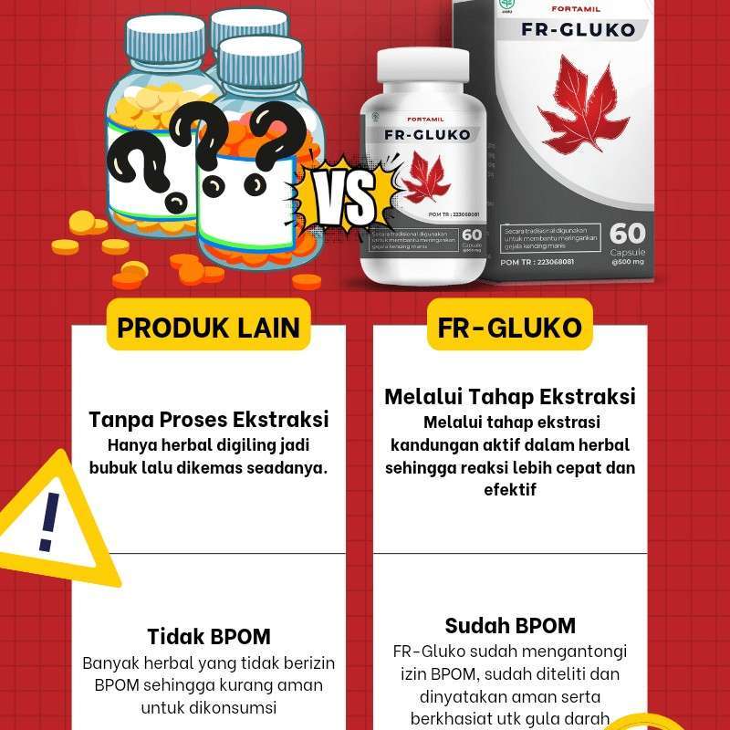 Promo Fr Gluko Kapsul Penurun Gula Darah Bantu Gula Darah Kembali ...