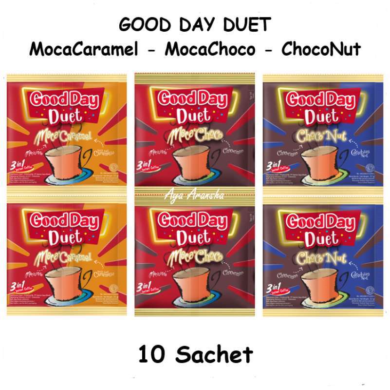 Promo Good Day Duet I 10 Sachet Diskon 11% Di Seller Aya_aransha - Kota ...