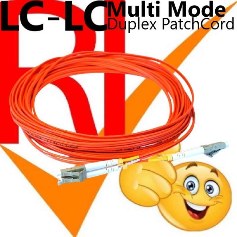 Promo Lc-Lc Om2 3M Dx Patch Cord Multi Mode Fiber Optik Patchcord 3 ...