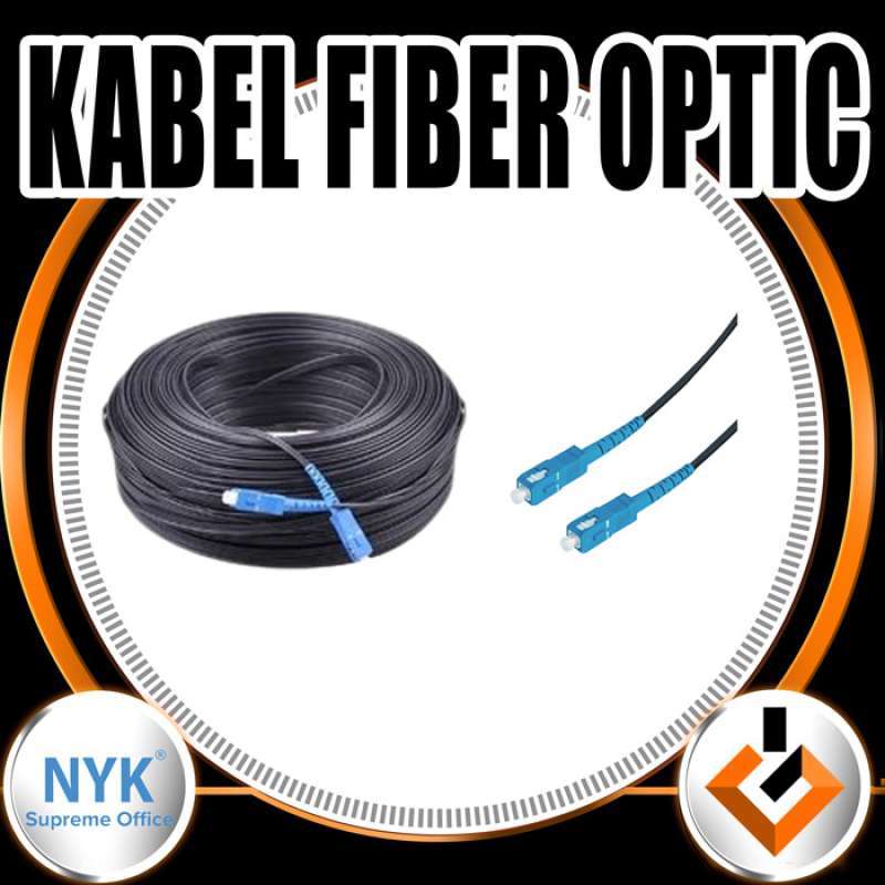 Promo Kabel Fo 1 Core 3 Seling Fiber Optic Lan Single Core 100M/150M ...