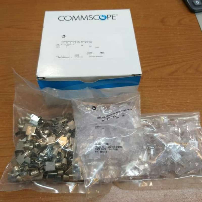 Promo Connector Rj45 Cat.6 Amp Commscope Diskon 23% di Seller Urahara ...