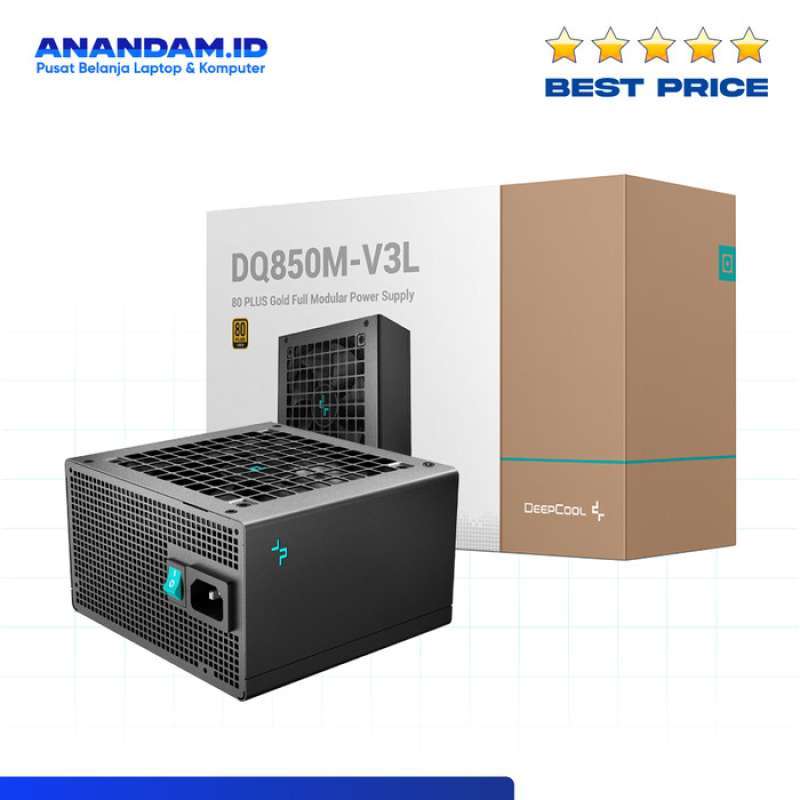 Jual Power Supply DEEPCOOL DQ850M-V3L - 850W 80+ GOLD PSU FULL MODULAR di Seller ANANDAM.ID ...