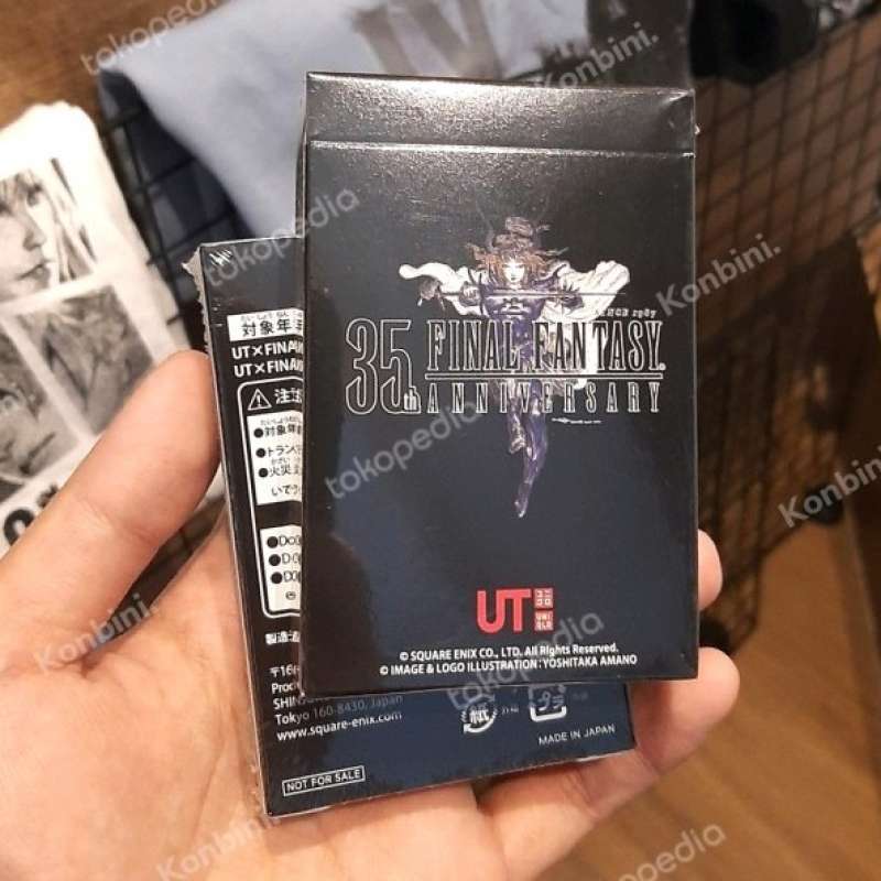 Promo Kartu Remi Uniqlo Ut Final Fantasy Playing Card Ff Playing Card Cards Diskon 23% Di Seller ...