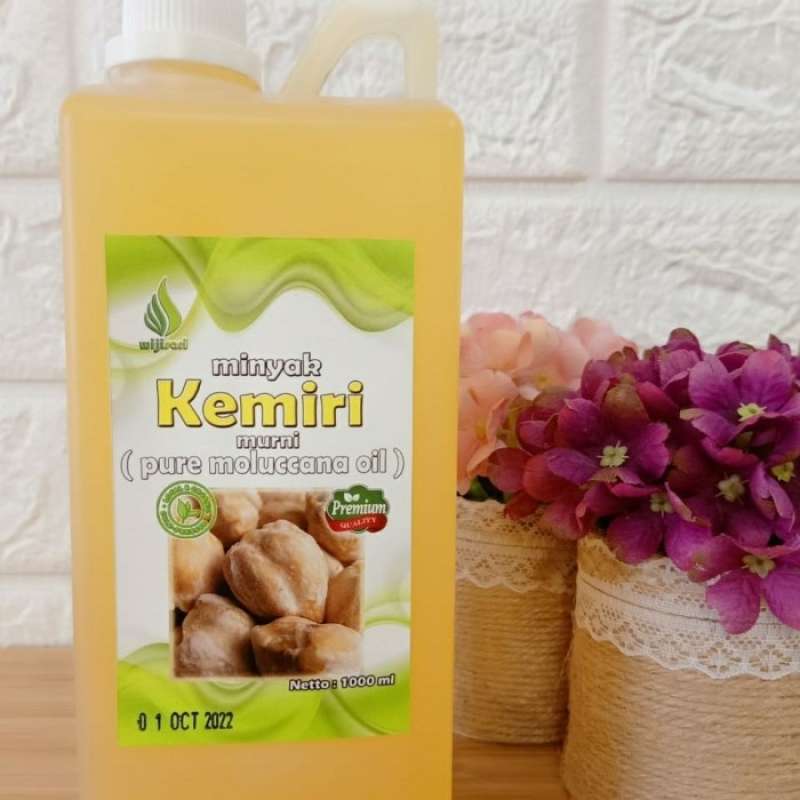 Promo Minyak Kemiri Murni Dan Asli Literan Refill Diskon 23% di Seller ...