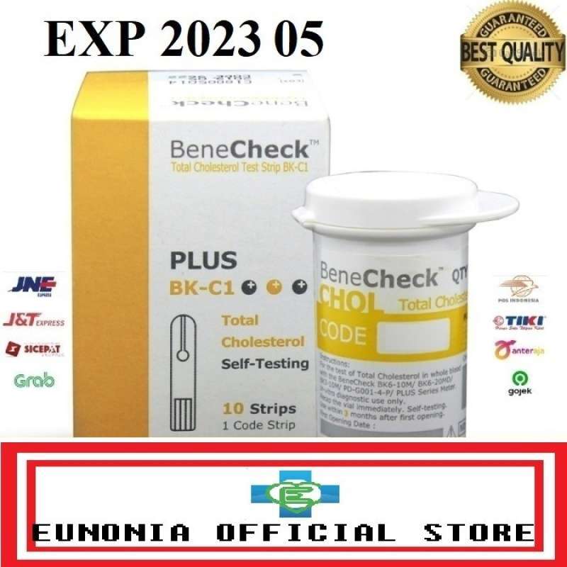 Promo Benecheck Plus - Test Strip Kolestrol (murah) Diskon 17% Di ...