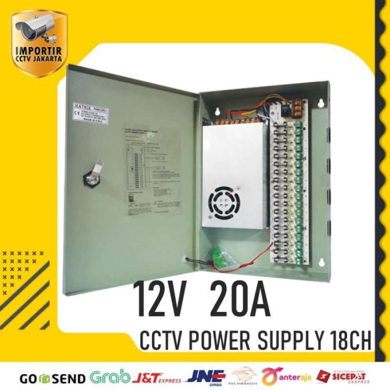 Promo PSU Power Supply 12V 20A Box / PSU 12V 20A BOX Diskon 23% di ...