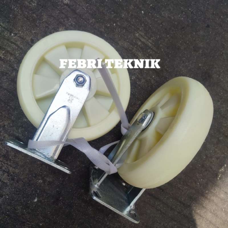 Promo Roda Troly Troli 4 Inch SAGENWERK Roda Nylon Hand truck Heavy ...