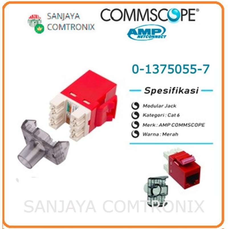 Jual Commscope Rj45 Modular Cat6 Original Harga Termurah Mei 2024 | Blibli