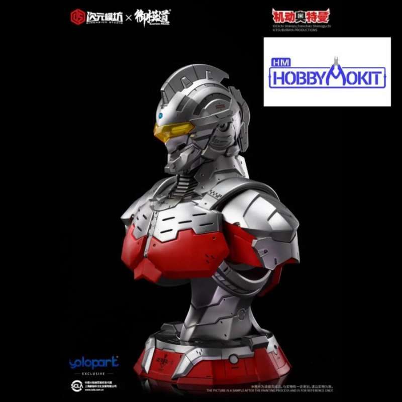 Jual ULTRAMAN 1:1 Scale Seven Armor Bust Statue di Seller Hobby Mokit ...