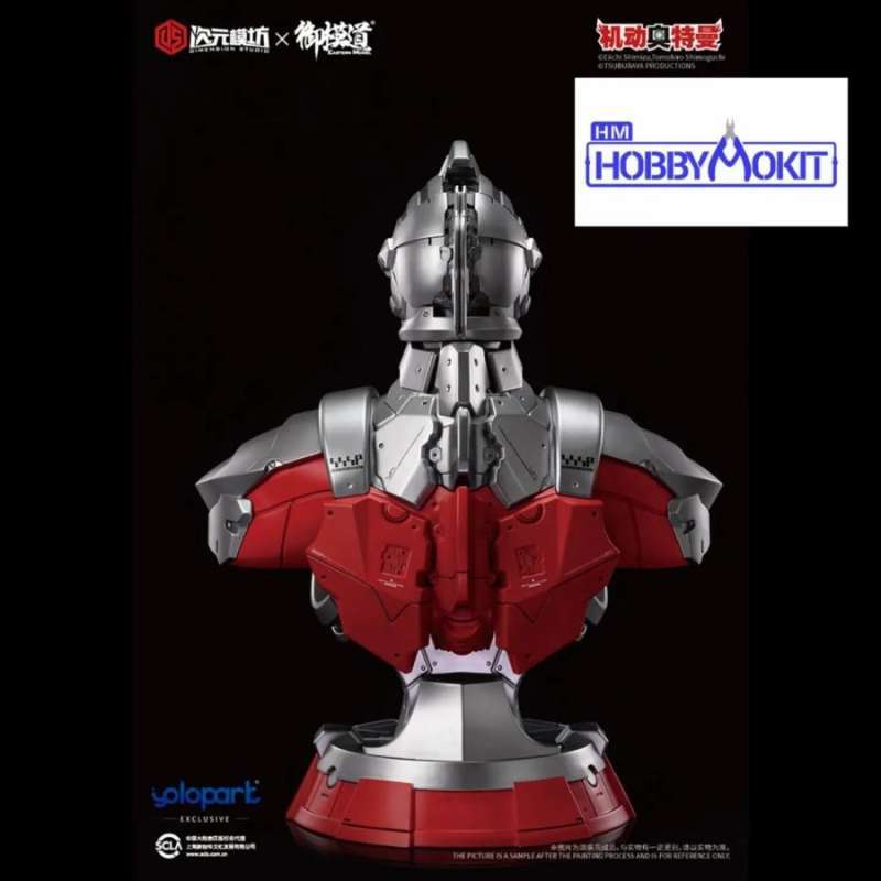 Jual ULTRAMAN 1:1 Scale Seven Armor Bust Statue di Seller Hobby Mokit ...