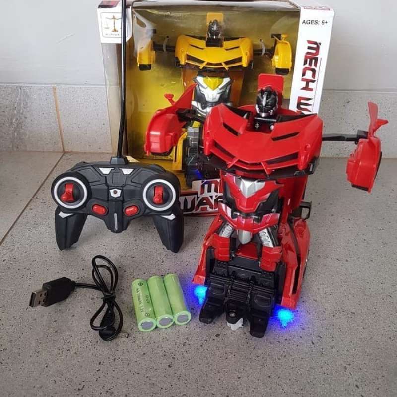 Jual Mobil Robot Transformer Remote Control - Rc Car Robot Transformer ...