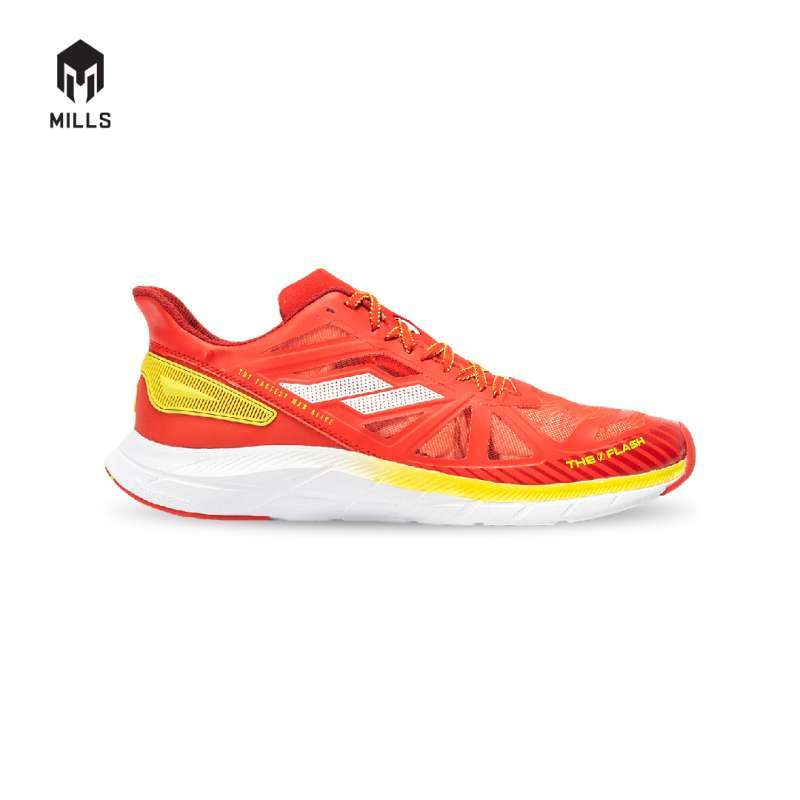 Jual Mills Sepatu Lari Running Shoes Treximo Saga Sonic Pack Red ...