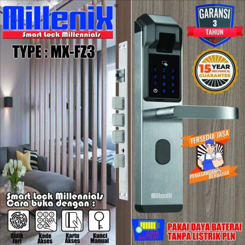 Promo Smart Lock Door System Model R-Fz3, Kunci Digital + Sidik Jari ...