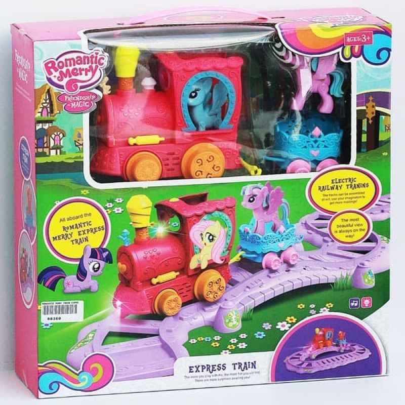 Promo KERETA KUDA ROMANTIC MERRY PONY / MY LITTLE PONY EXPRESS TRAIN ...